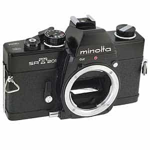 Minolta SRT 201 35mm Camera Body, Black