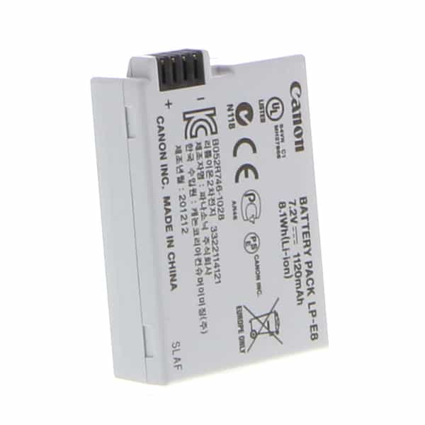 Canon Battery LP-E8 Battery (7.2V, 1120mAh) at KEH Camera
