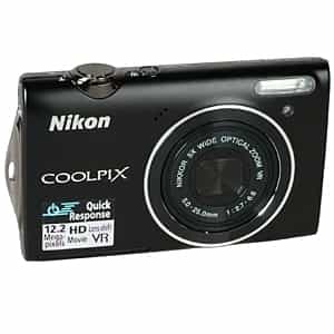 Nikon Coolpix S5100 Digital Camera, Black {12.2MP} at KEH Camera