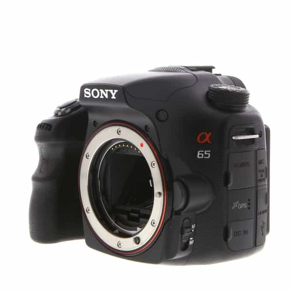 Sony Alpha SLT-A65 DSLR Camera Body, Black {24.3MP} at KEH Camera