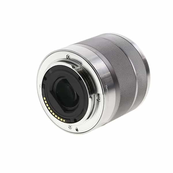 Sony E 18-55mm f/3.5-5.6 OSS Autofocus APS-C Lens for E-Mount, Silver ...
