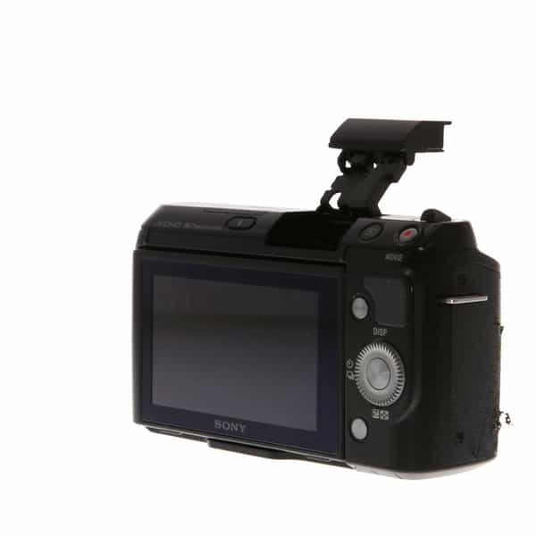 Sony NEX-F3 Mirrorless Camera Body, Black {16.1MP} at KEH Camera