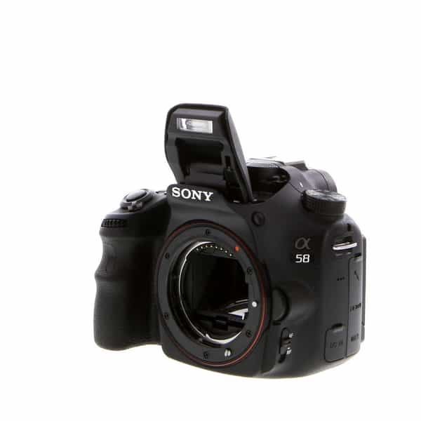 Sony Alpha SLT-a58 DSLR Camera Body, Black {20.1MP} at KEH Camera