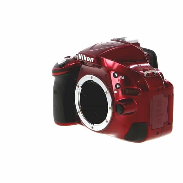 Nikon D5200 DSLR Camera Body, Red {24.1MP} at KEH Camera