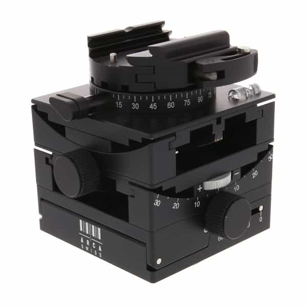 Arca Swiss C1 Cube Geared Tripod Head with Arca-Type Flip-Lock Clamp ...
