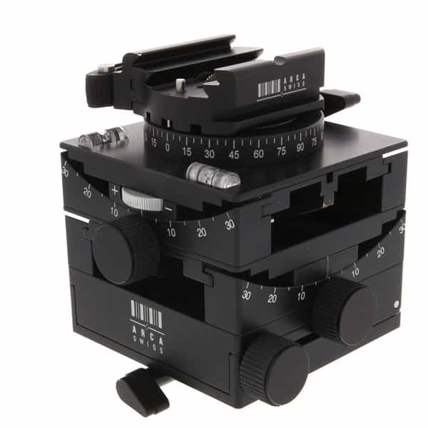 Arca Swiss C1 Cube Geared Tripod Head with Arca-Type Flip-Lock Clamp ...