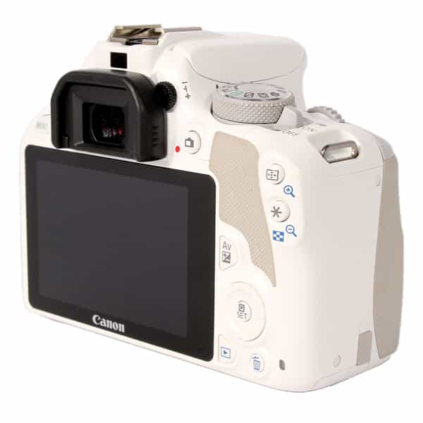 Canon EOS Rebel SL1 DSLR Camera Body, White {18MP} at KEH Camera