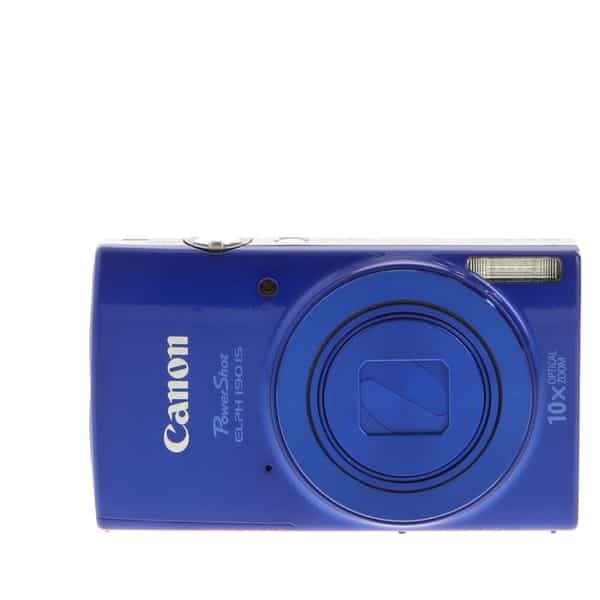 Canon Powershot ELPH 190 IS Digital Camera, Blue {20MP}