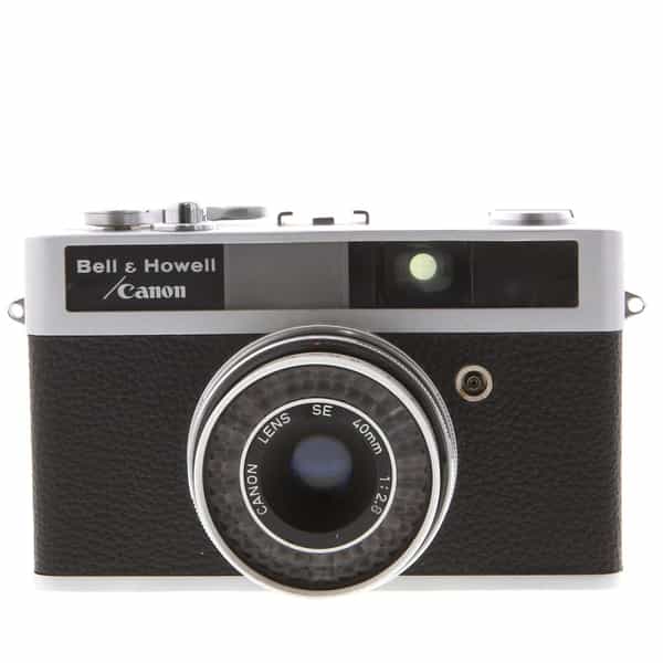 Bell & Howell Canon Canonet 28 35mm Rangefinder Camera with 40mm f/2.8 ...
