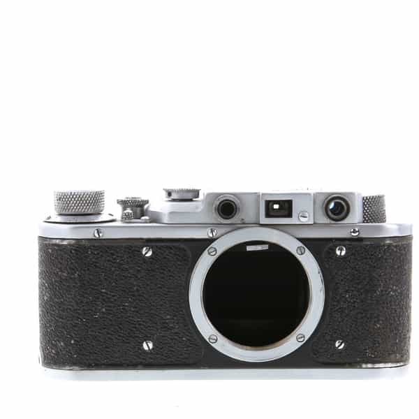 KMZ Zorki 1b 35mm Rangefinder Camera Body, Chrome (ZOPKUU, Leica II ...