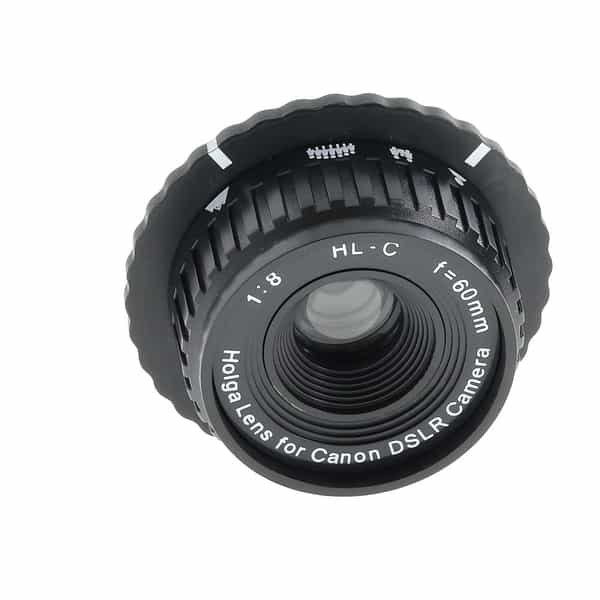 Holga 60mm f/8 HL-C Fixed Aperture, Manual Focus Lens for Canon EF/S ...