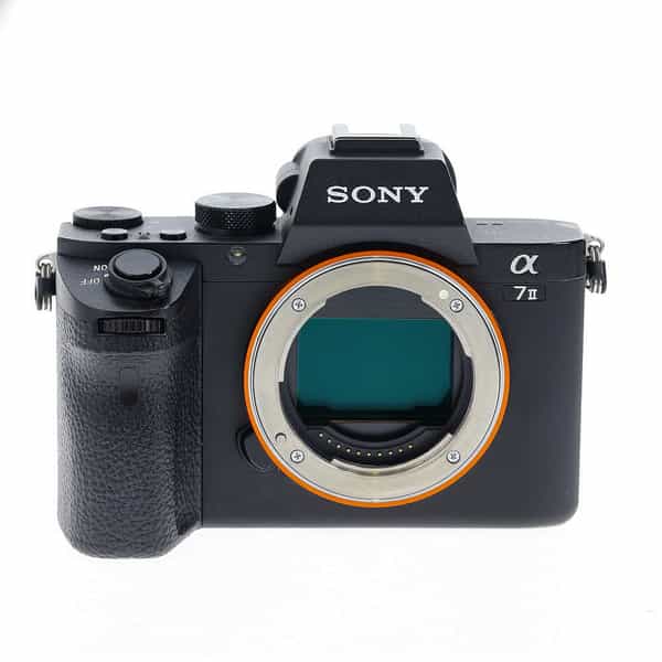 Sony a7 II Mirrorless Camera Body, Black {24.3MP} Menu Defaults to Korean