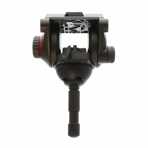Manfrotto 509HD Fluid Video Tripod Head with 100mm Leveling Half Ball ...