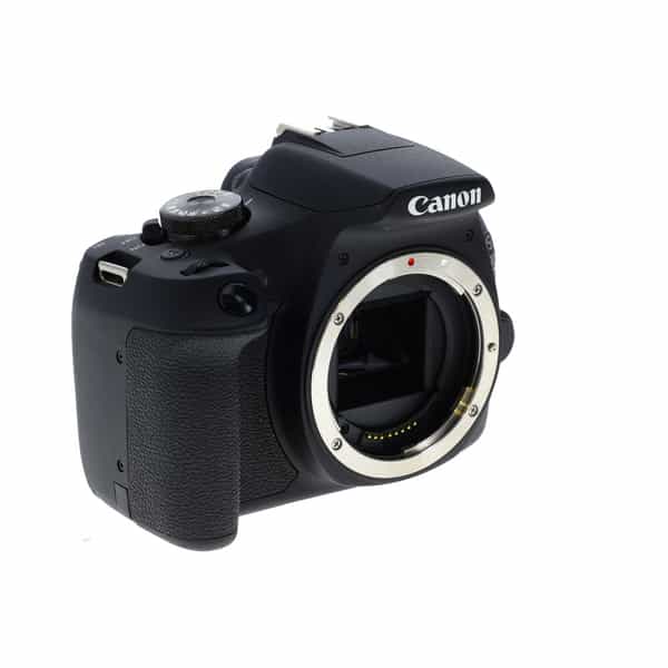 Canon EOS 2000D DSLR Camera Body, Black {24MP} with 5-Pin Hot Shoe ...