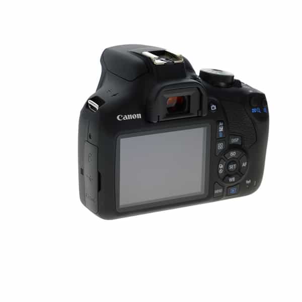 Canon EOS 2000D DSLR Camera Body, Black {24MP} with 5-Pin Hot Shoe ...