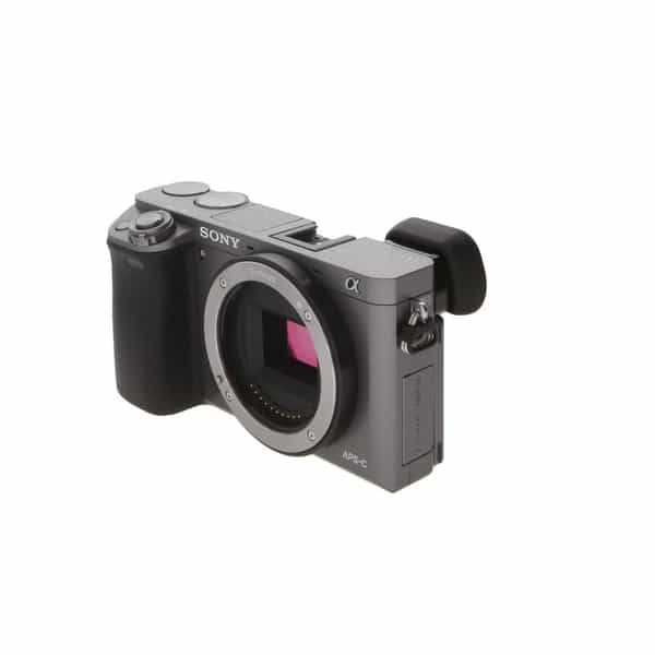 Sony a6000 Mirrorless Camera Body, Graphite Gray {24.3MP} at KEH Camera