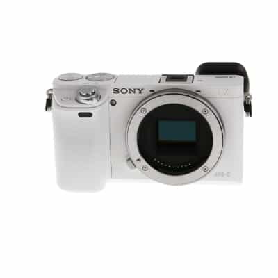 Sony a6000 Mirrorless Camera Body, White {24.3MP} Menu Defaults to ...