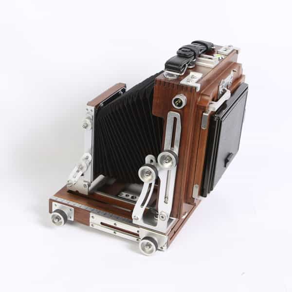 Shen Hao 4x5 TZ-45-IIB Folding View Camera, Black Walnut with Aluminum ...