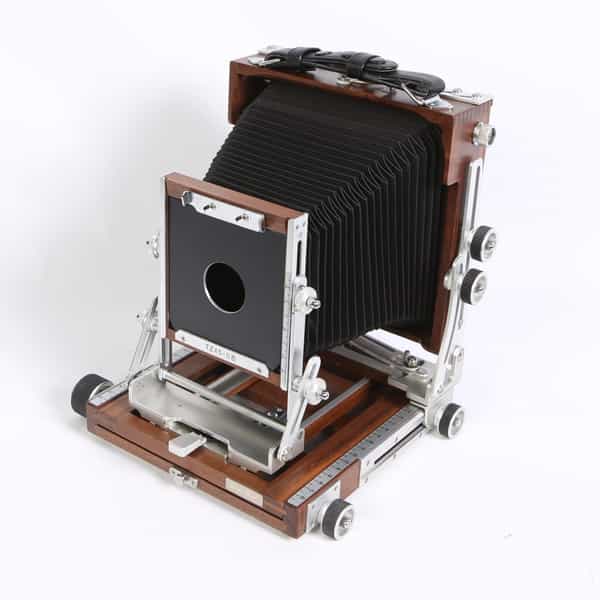 Shen Hao 4x5 TZ-45-IIB Folding View Camera, Black Walnut with Aluminum ...