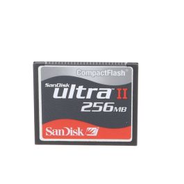 SanDisk Ultra II 256MB Compact Flash [CF] Memory Card