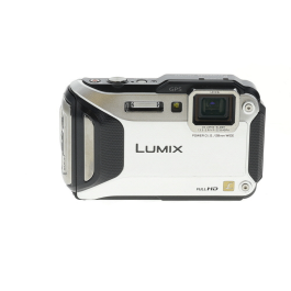 Panasonic Lumix DMC-TS5 Waterproof Underwater Digital Camera, Silver ...